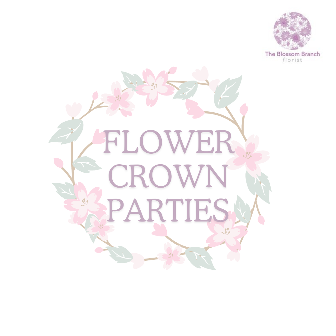 Flower Crown Making Workshop (Private Groups) - The Blossom Branch Florist
